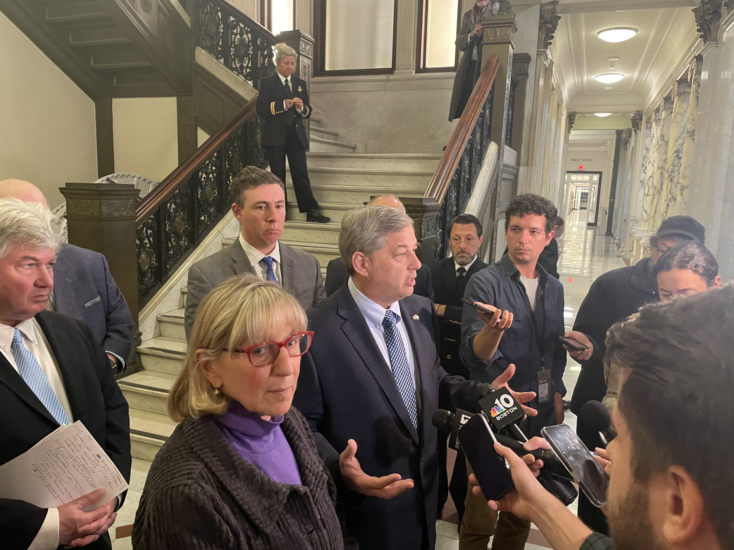 Dems return to Beacon Hill in force, pass stalled spending bill ...